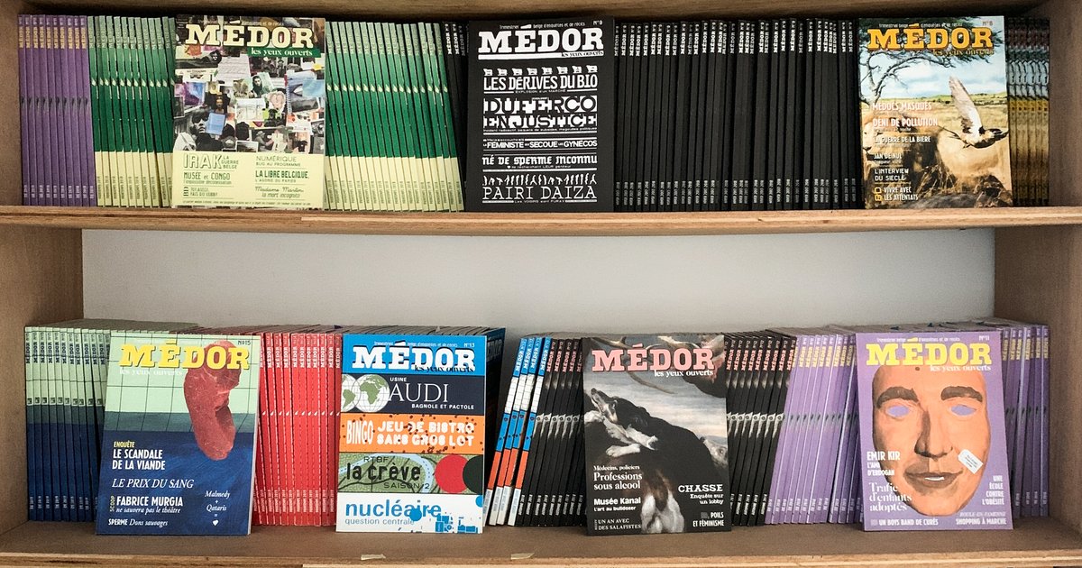 Derrière les couvertures de Médor - Médor