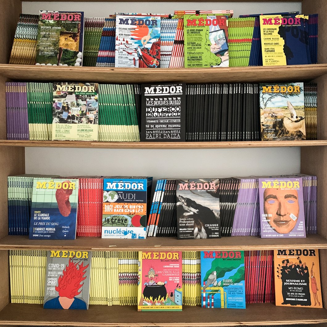 Derrière les couvertures de Médor - Médor